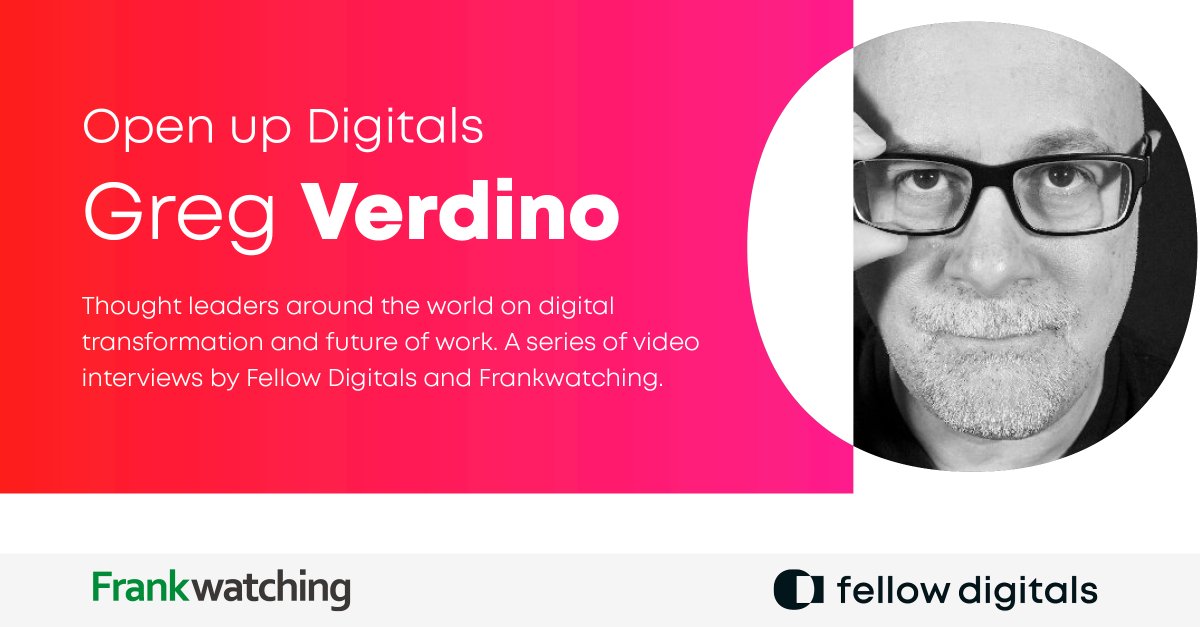 Greg Verdino Interview Kicks Off Fellow Digitals Web Series | GREG VERDINO